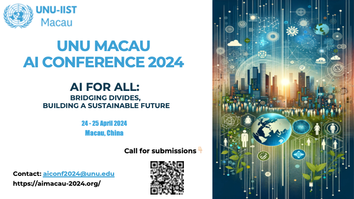 Sponsor Deck_UNU Macau AI Conference 2024 with QR code | United Nations ...