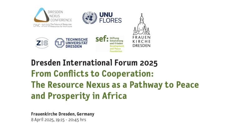 Dresden International Forum 2025 | United Nations University