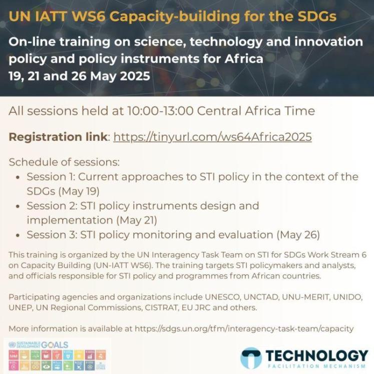 Science, Technology, and Innovation for All: A One UN Approach to ...