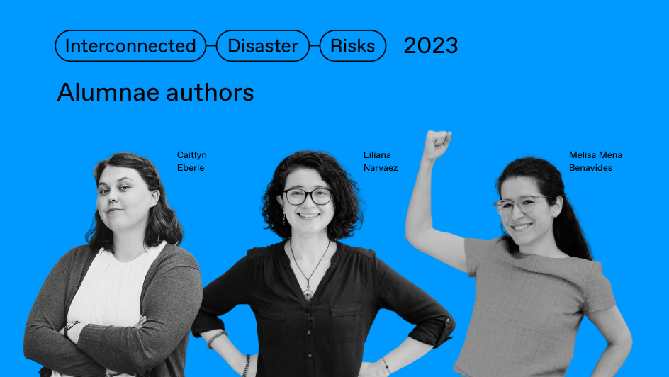 Master’s programme alumnae contribute to new Interconnected Disaster ...