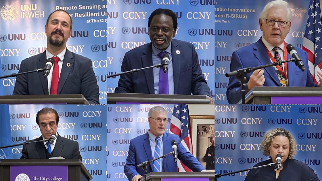 Launch of the first UNU Hub in the United States at the City College of ...