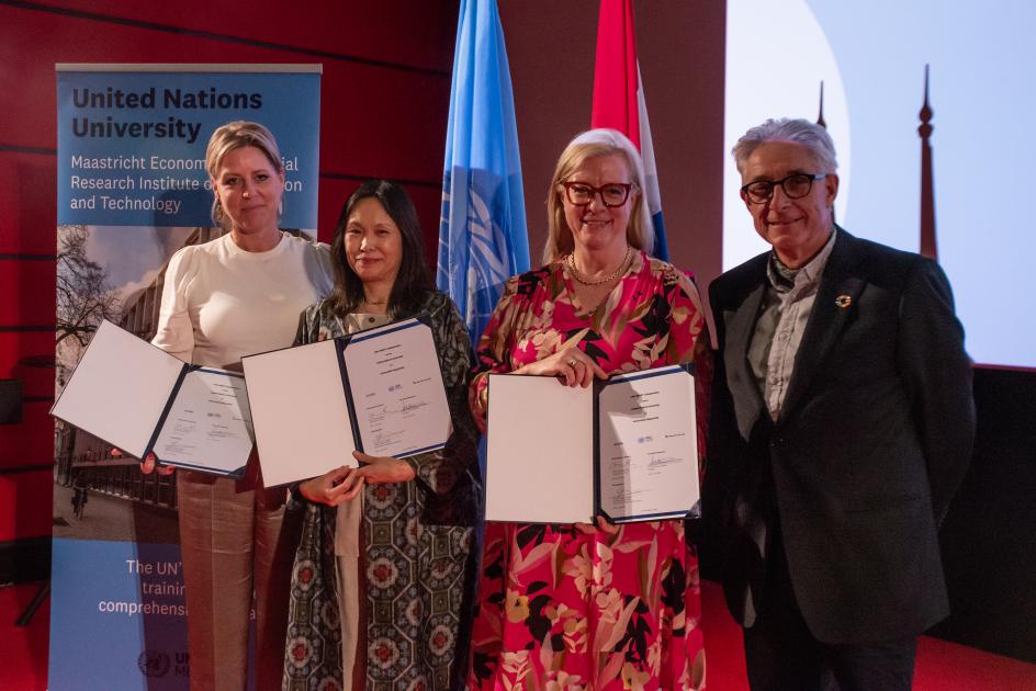 UNU and Maastricht University Renew Collaboration Agreement for UNU ...