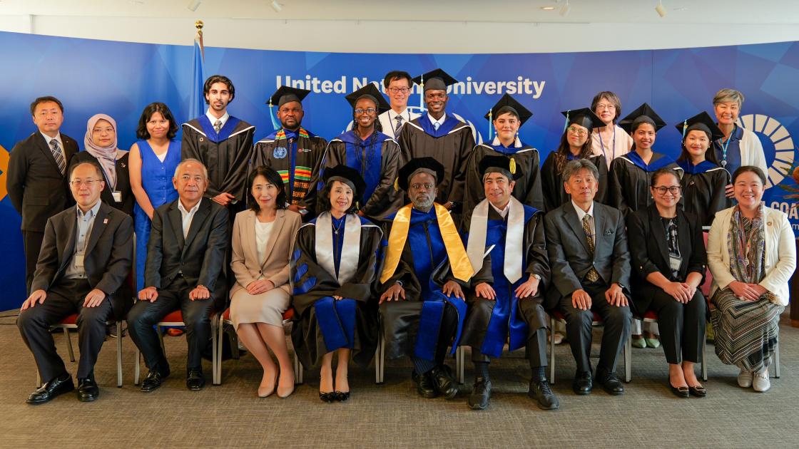 UNU-IAS Students Graduate from Class of 2025 | United Nations University