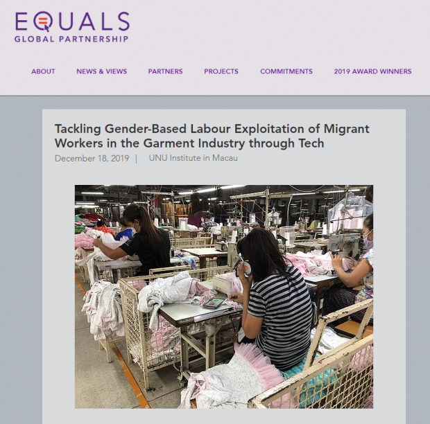 Tackling Gender-Based Labour Exploitation of Migrant Workers in the ...