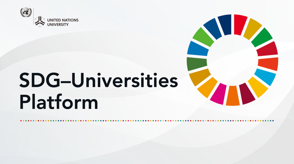 Symposium to Launch SDG–UP (SDG–Universities Platform) | United Nations ...