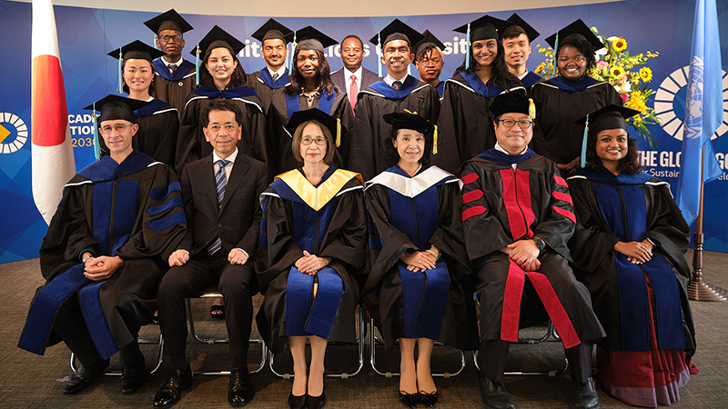 UNU-IAS Congratulates New Graduates | United Nations University